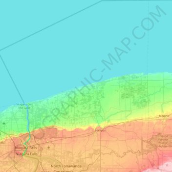 Map Of Niagara County Ny